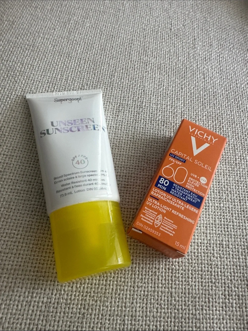 Supergoop! | Skincare | Supergoop Unseen Sunscreen Tube And Vichy New ...